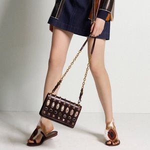 Tory Burch Shoes | Nora Flat Thong Sandals Warn Once | Poshmark